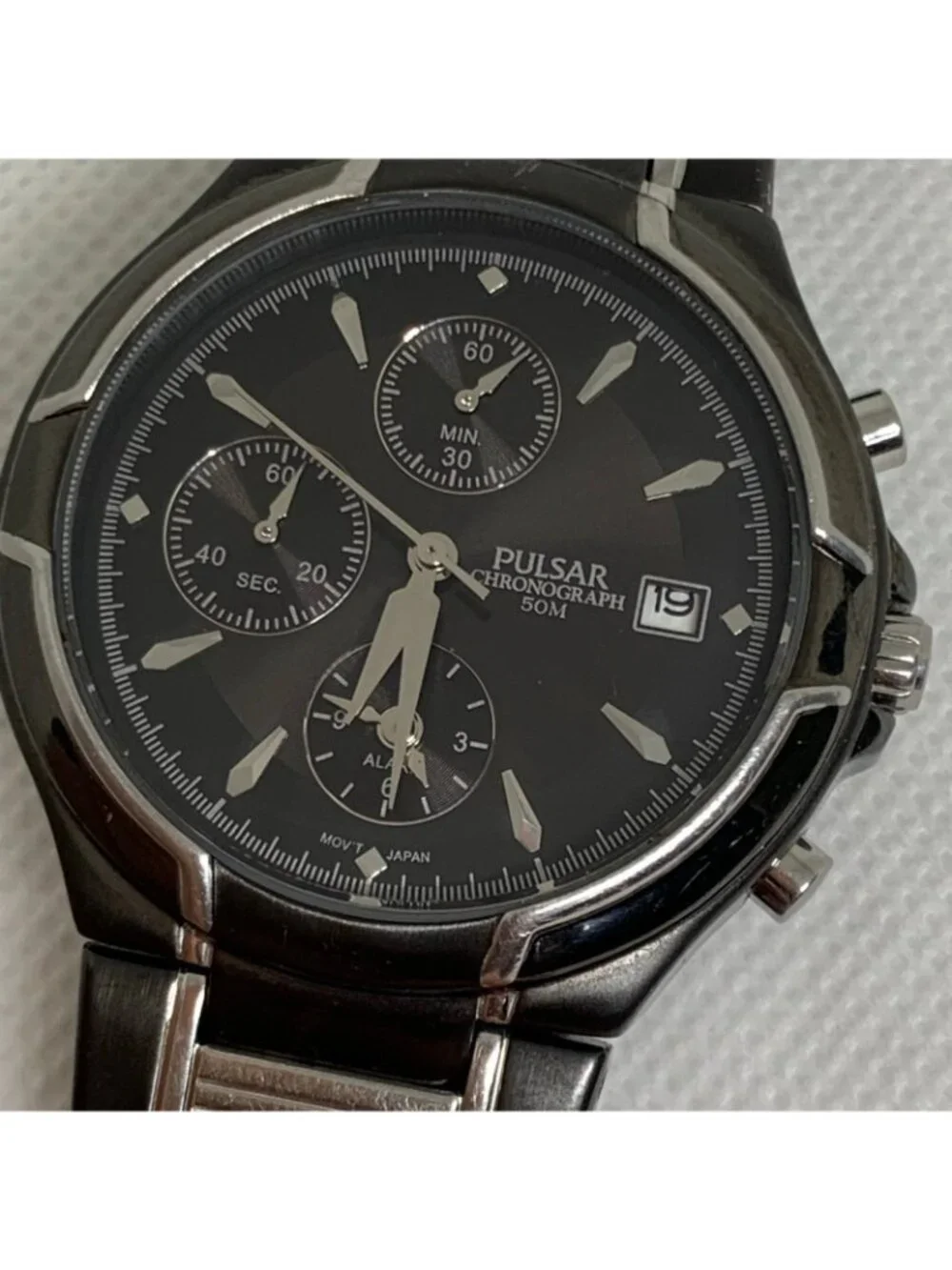 Pulsar | Accessories | Pulsar Chronograph Ym62x44 Mens Watch 38mm Two ...